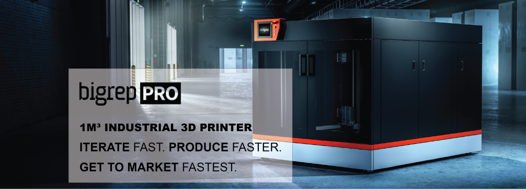 BigRep PRO - 1m³ Industrial 3D Printer